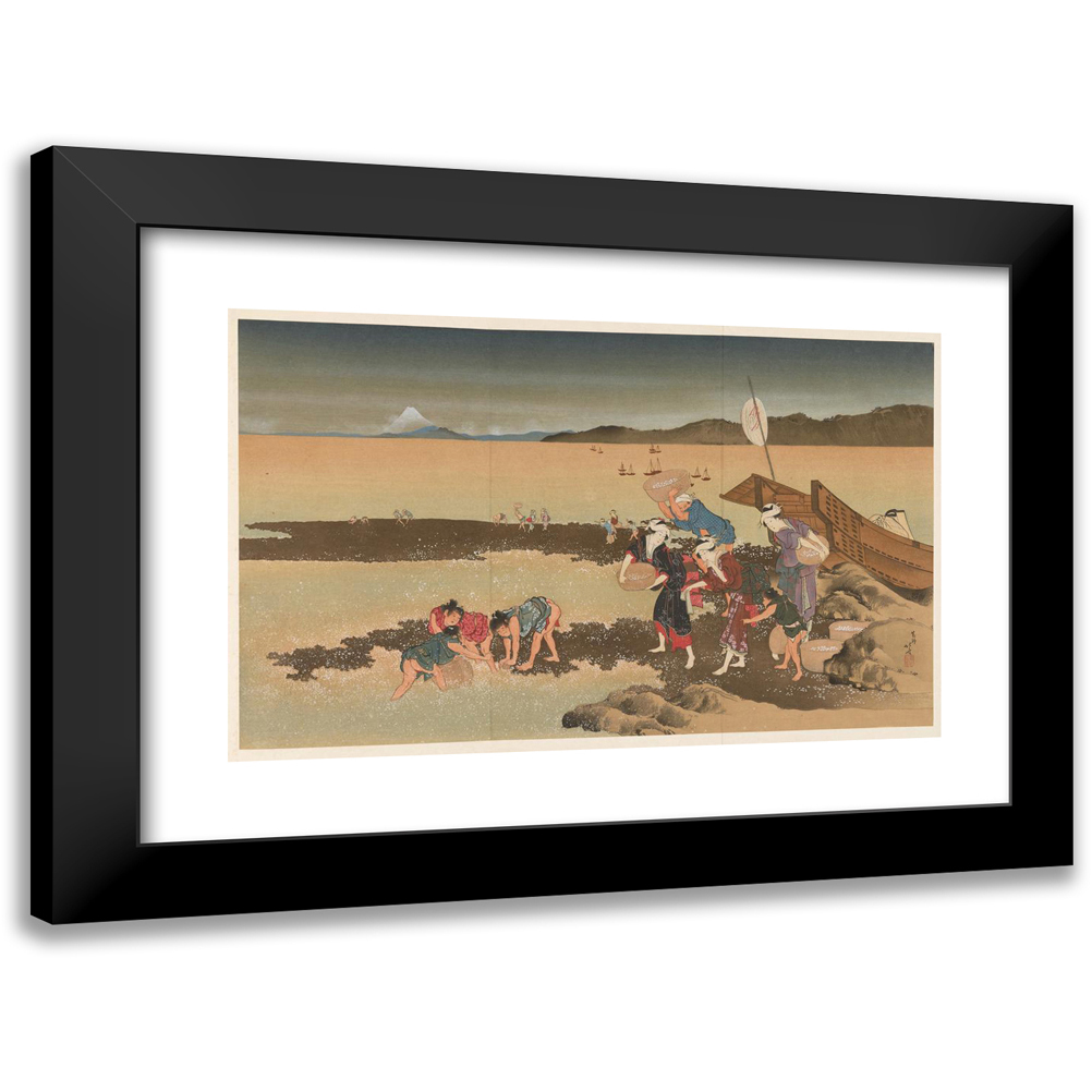 Shiichi Tajima 24x17 Black Modern Framed Museum Art Print Titled ...