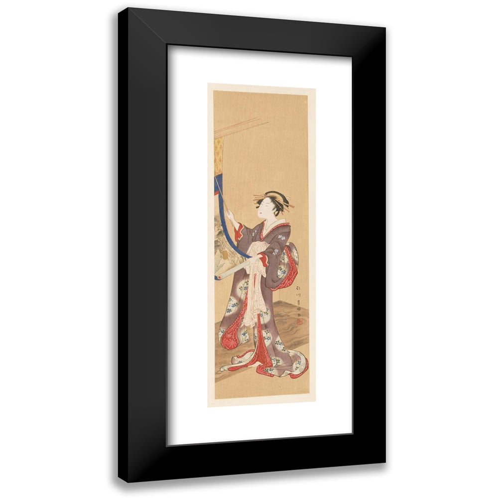 Shiichi Tajima 8x18 Black Modern Framed Museum Art Print Titled ...