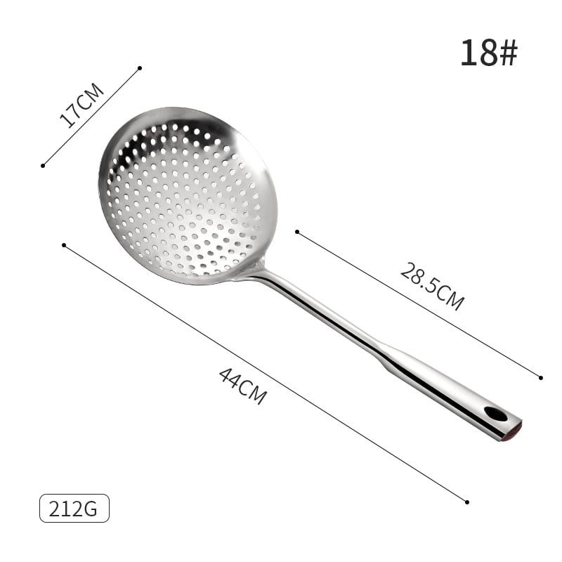 Shijinpojj Stainless Steel Long Handle Pasta Colander Ramen Scoop Oil ...