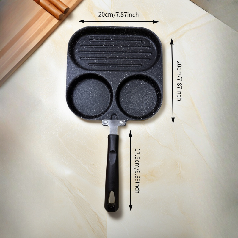 Shijinpojj Three-in-one Breakfast Thick Frying Pan for Home Use, Frying ...