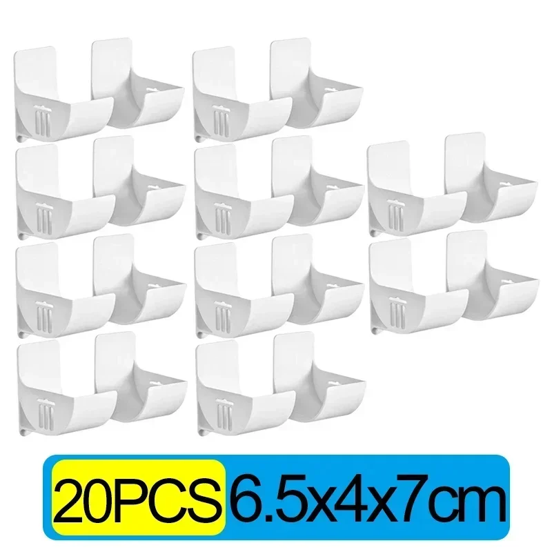 Shijinpojj Wall Mounted Trash Bag Holder Plastic Waste Bag Dispenser ...