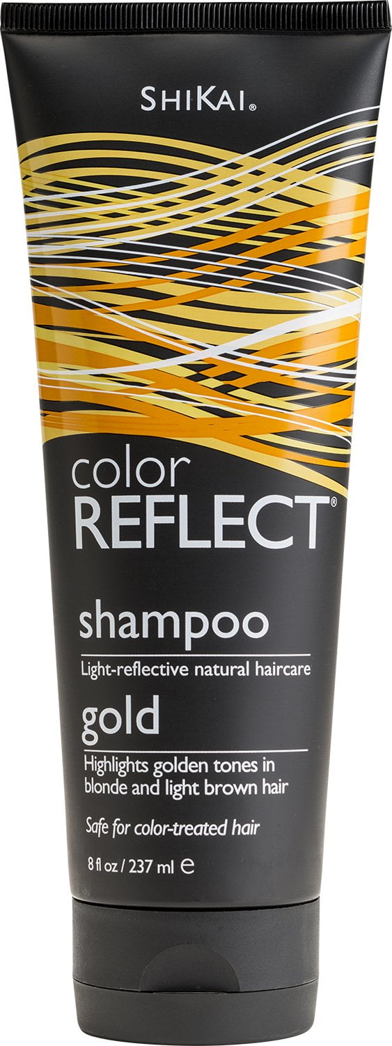 Shikai Color Reflect Gold Hair Shampoo, 8 Oz , 2 Pack - Walmart.com