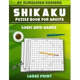 Shikaku Puzzle Book For Adults: 100 Logic Based Grid Puzzles in 15 x 15 ...