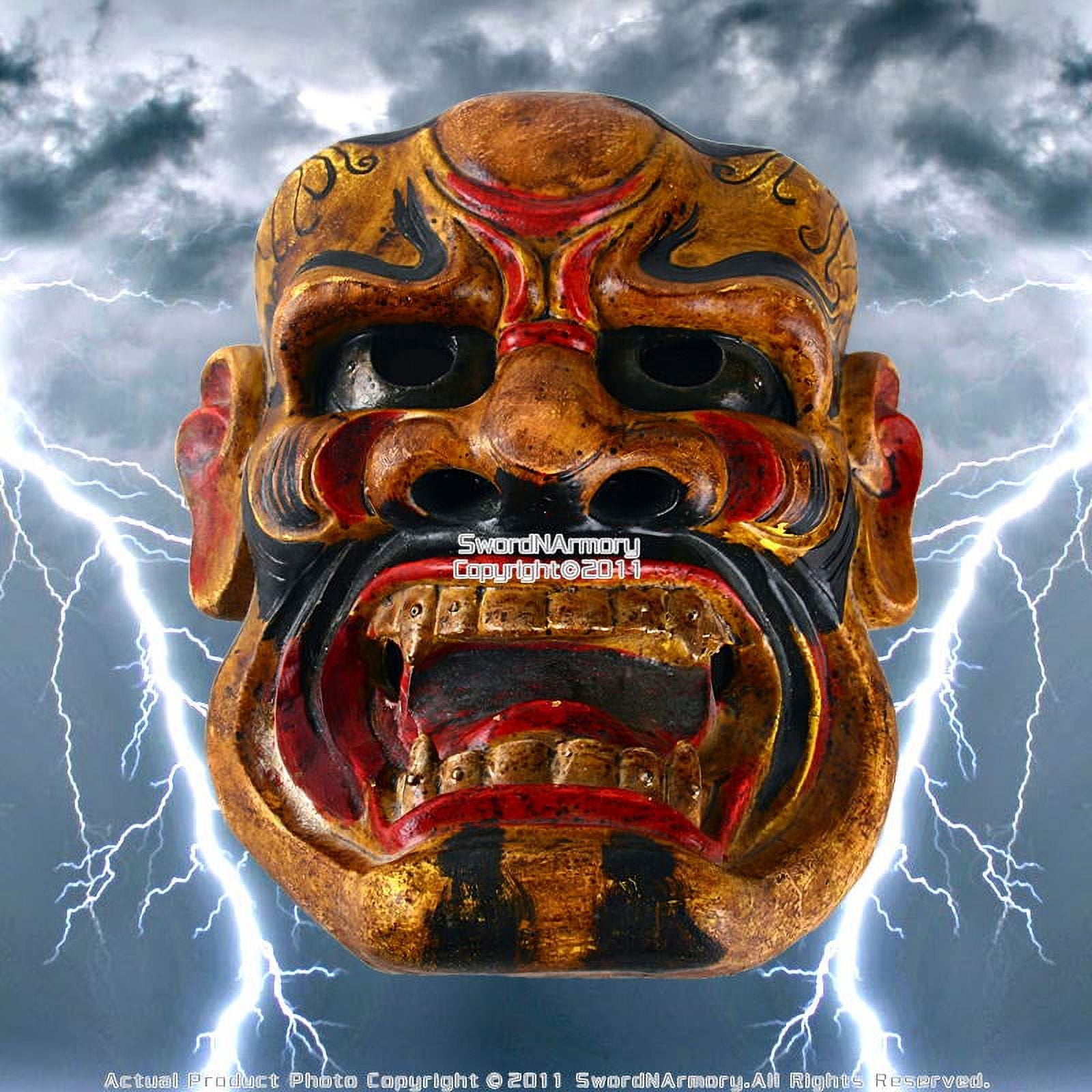 Shikami Japanese Mask Sai Display Holder Wall Mount - Walmart.com