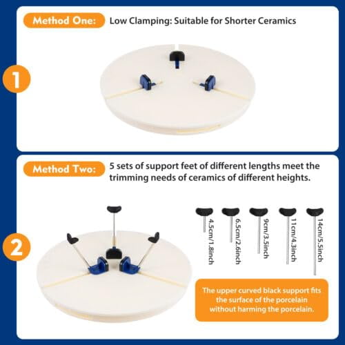 Shikiy Pottery Machine Turntable Clamp and Ceramic Art Repair Tool ...