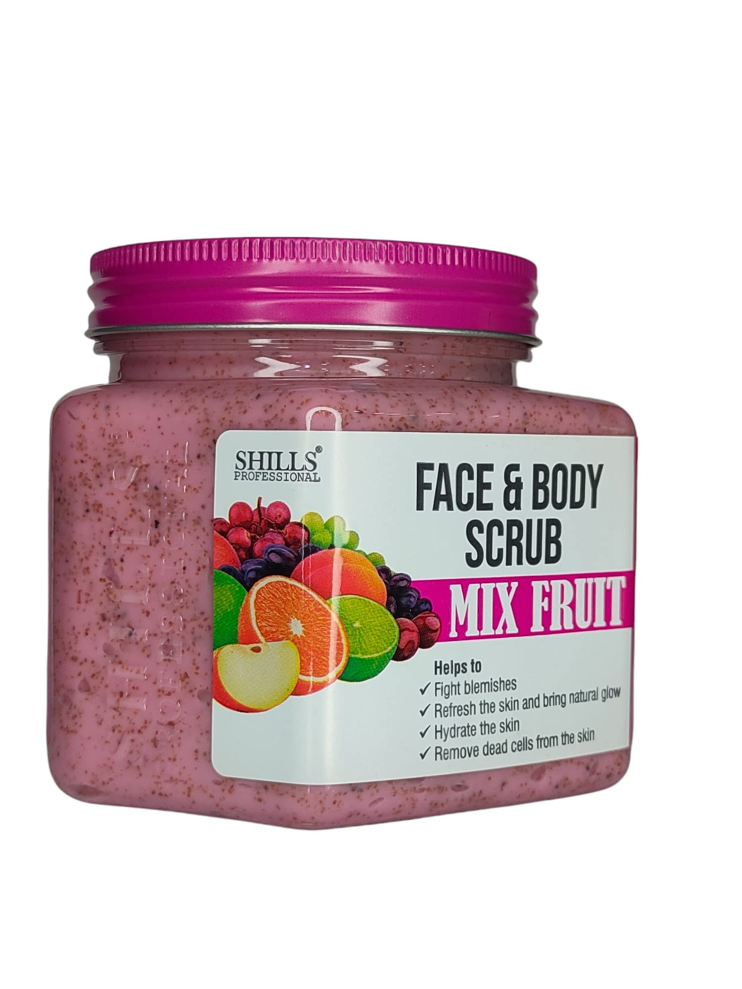 Shills Professional Face & Body Mix Fruit Scrub - Walmart.com