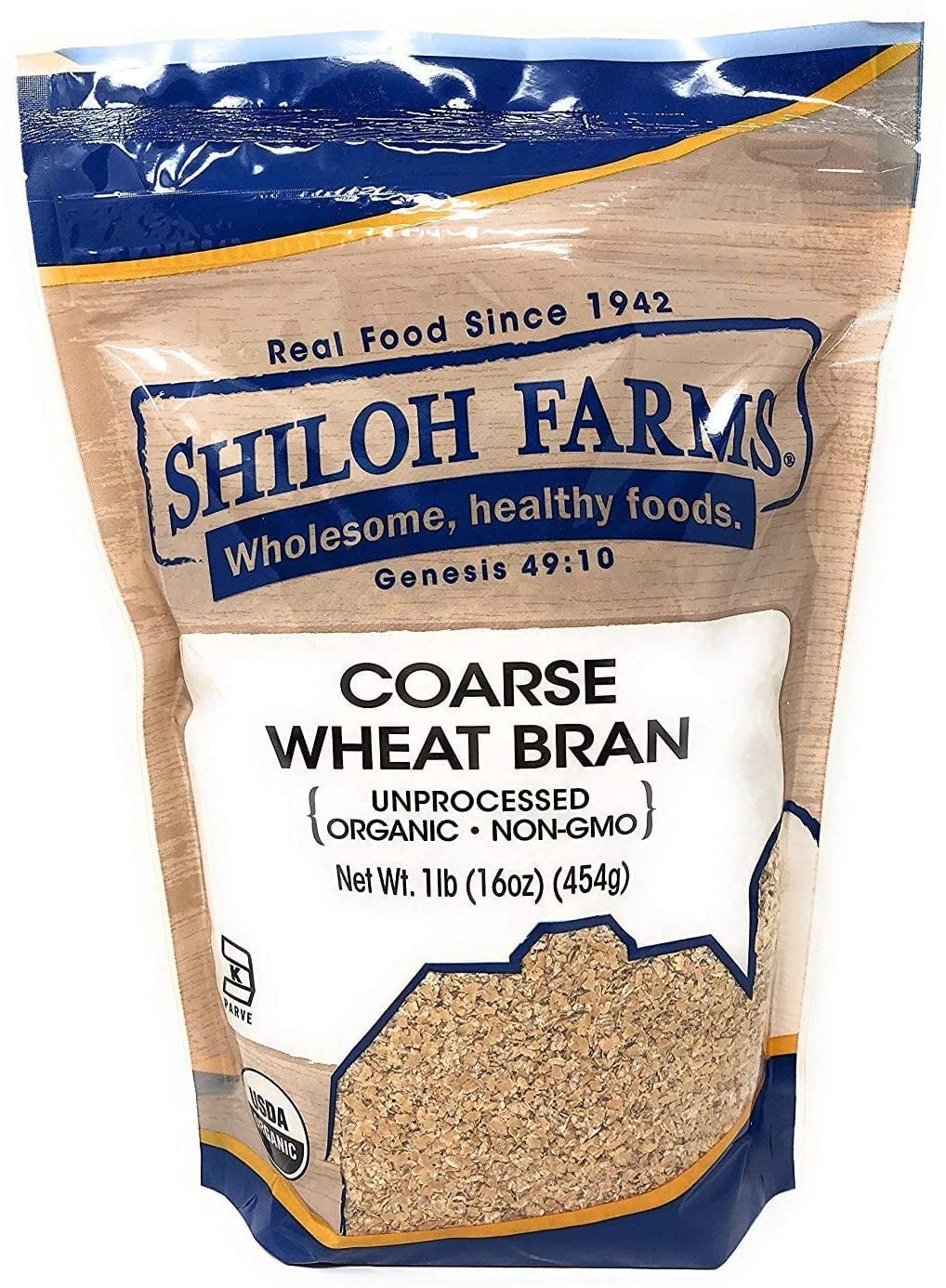 Shiloh Farms Coarse Wheat Bran Unprocessed -- 32 oz Pack of 3 - Walmart.com