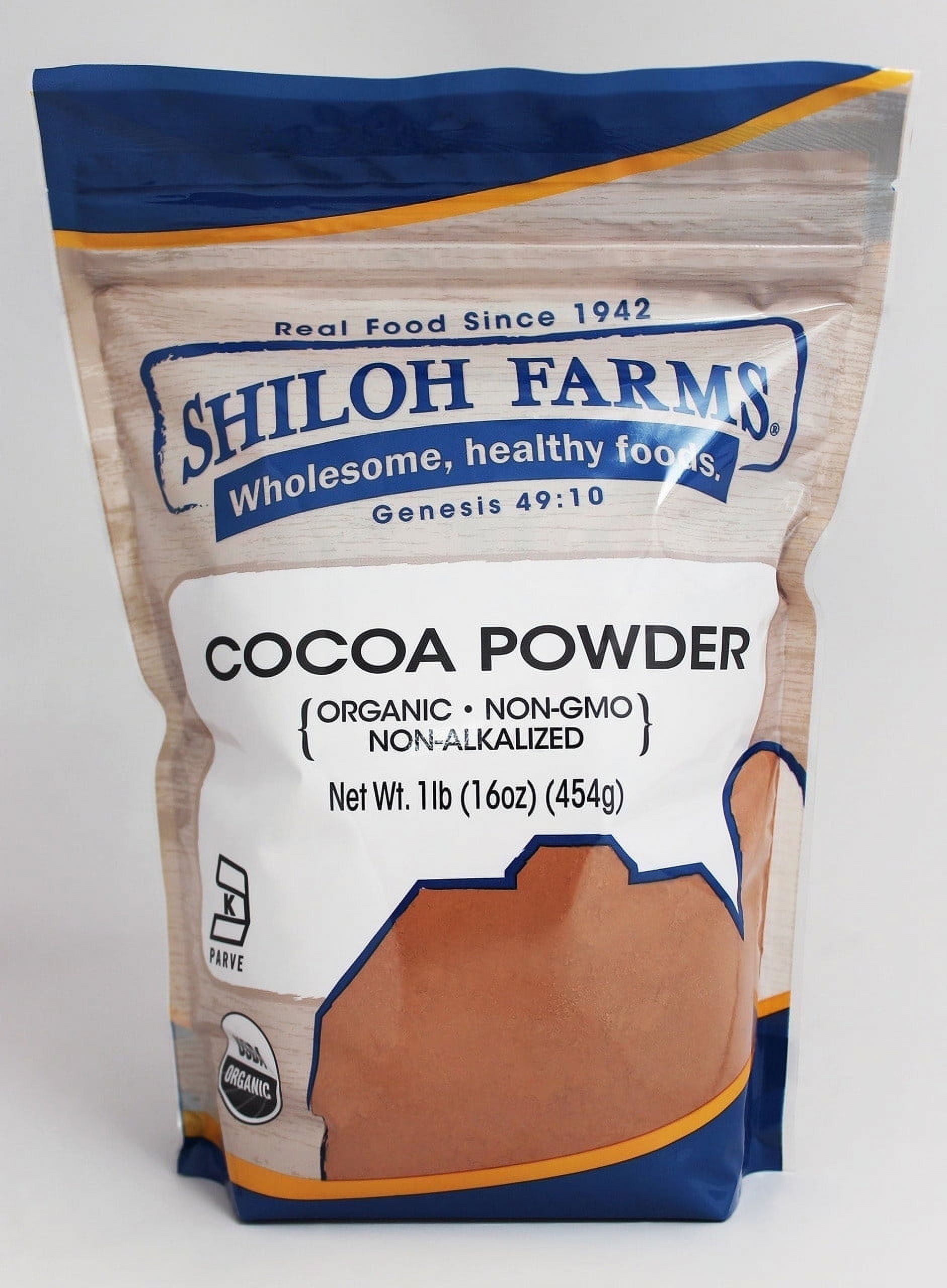 Shiloh Farms Organic Cocoa Powder -- 16 oz - Walmart.com