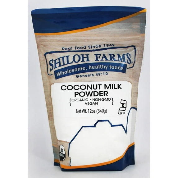 Shiloh Farms Organic Coconut Milk Powder - 12 oz - Walmart.com