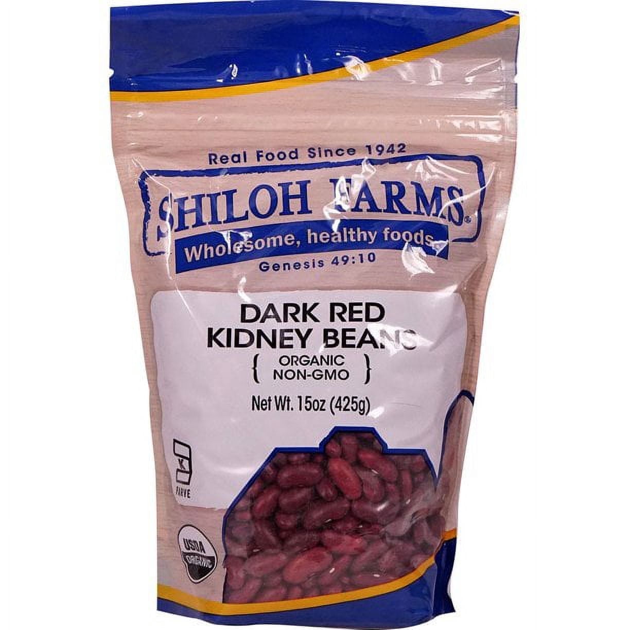 Shiloh Farms Organic Dark Red Kidney Beans - 15 oz - Walmart.com