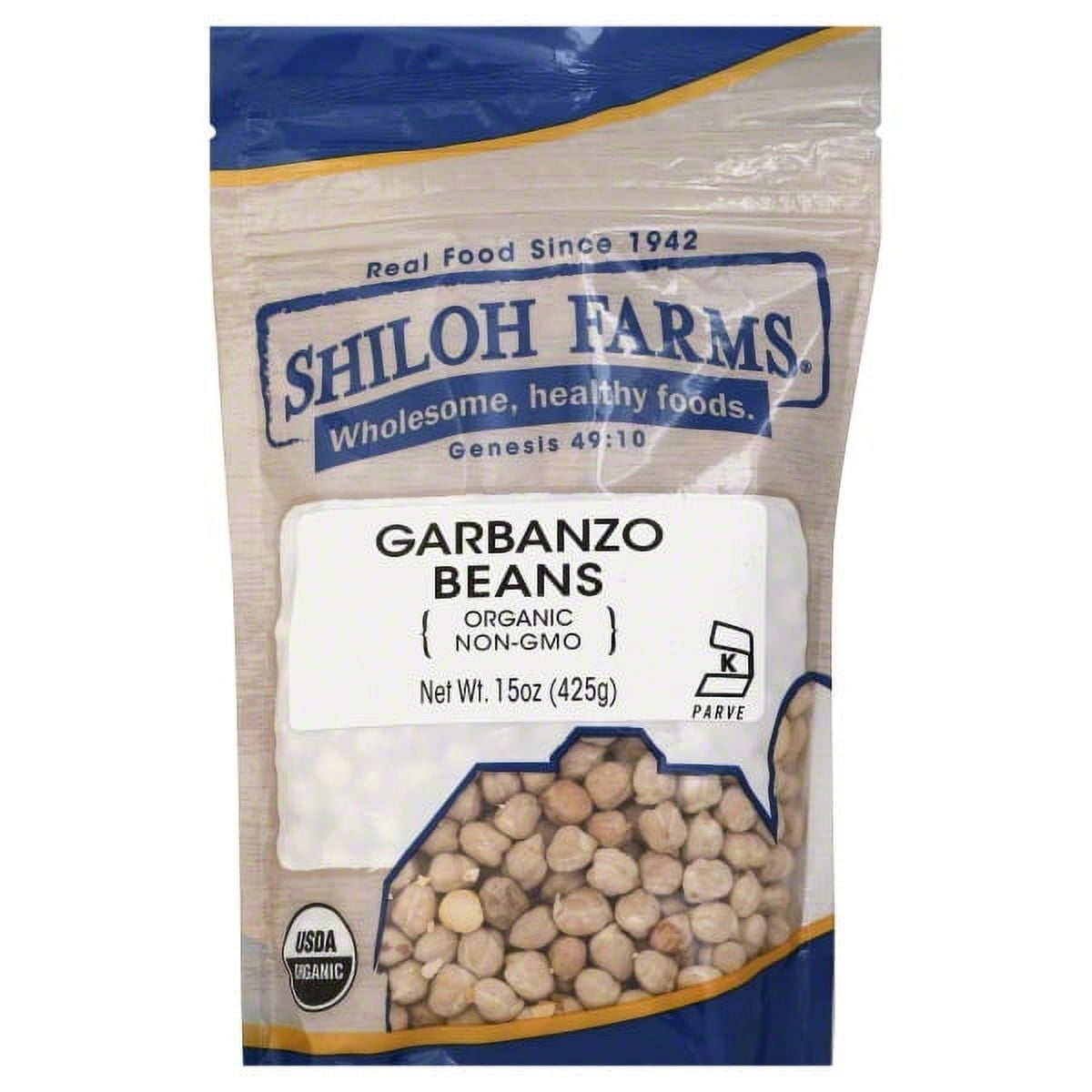 Shiloh Farms Organic Garbanzo Beans -- 15 oz Pack of 3 - Walmart.com