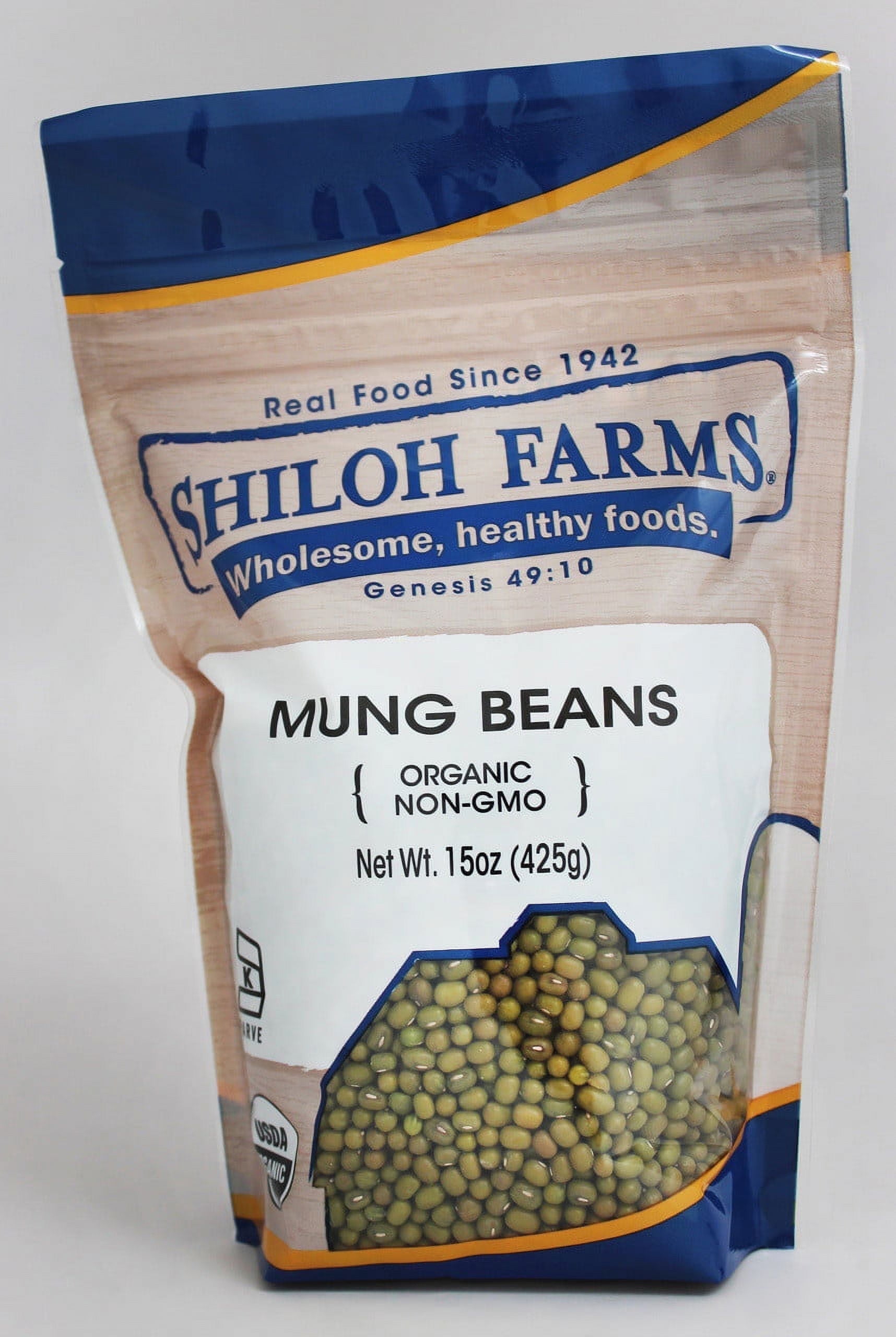 Shiloh Farms Organic Mung Beans - 15 oz Pack of 3 - Walmart.com