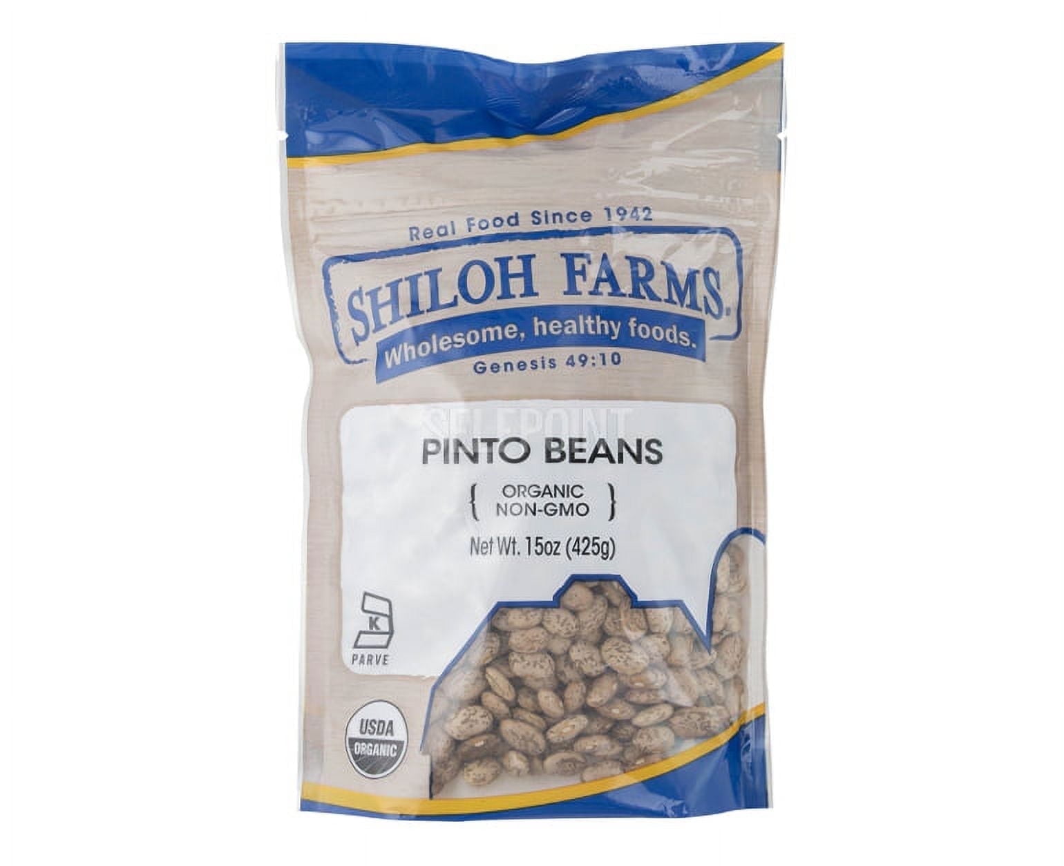 Shiloh Farms Organic Pinto Beans -- 15 oz - Walmart.com
