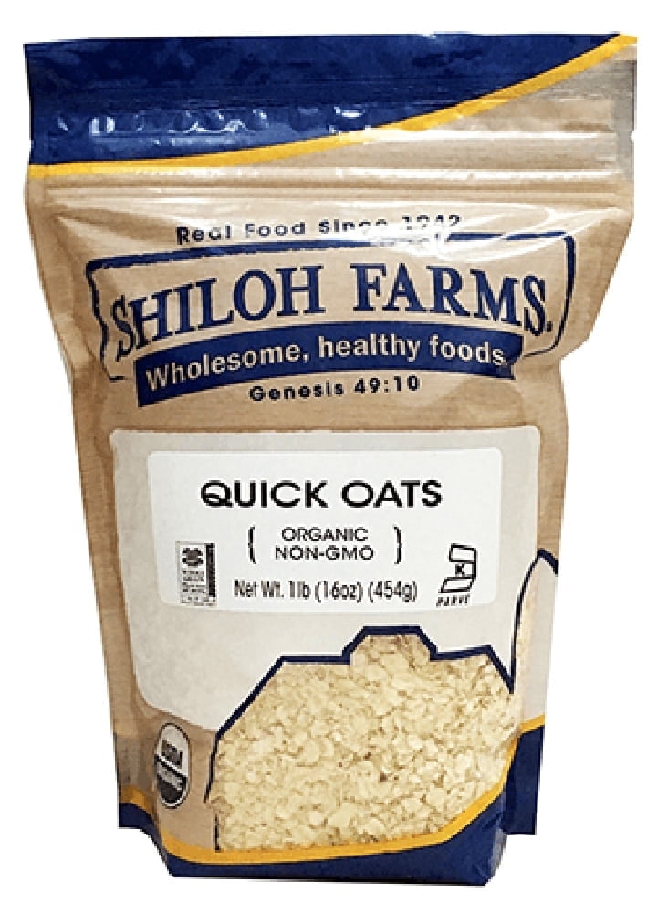 Shiloh Farms Organic Quick Oats - 16 oz Pack of 2 - Walmart.com