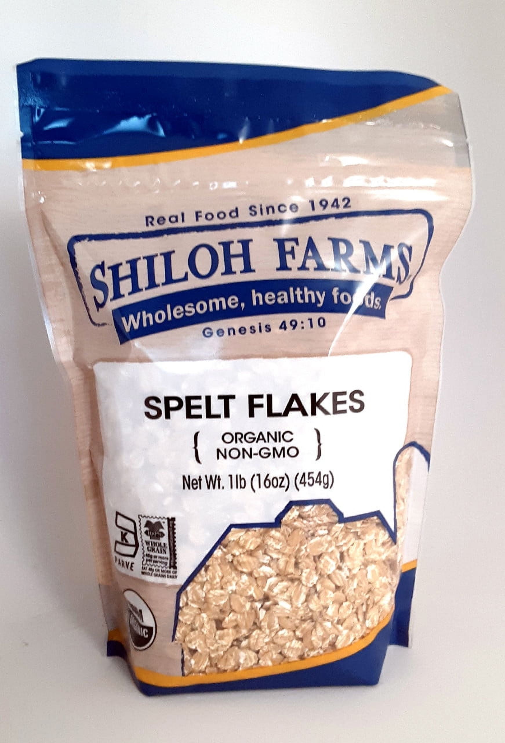 Shiloh Farms Organic Spelt Flakes 16 oz Pack of 2 - Walmart Business ...