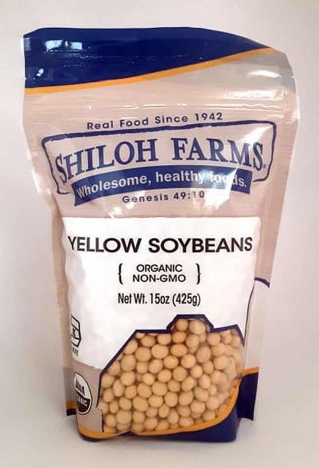 Shiloh Farms Organic Yellow Soybeans 15 oz - Walmart.com