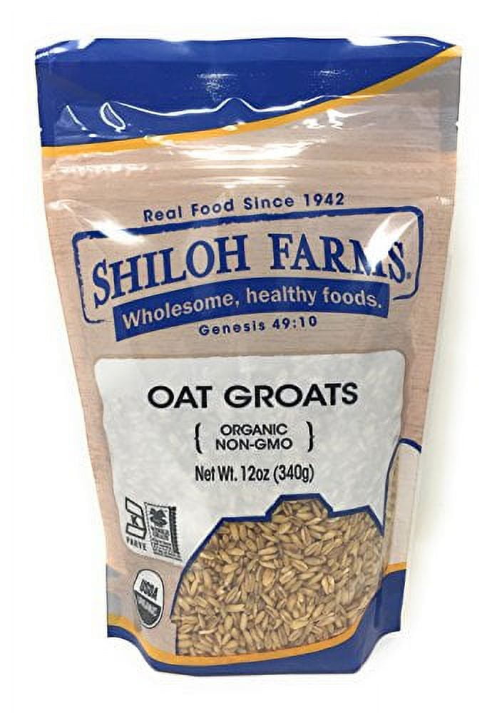 Shiloh Farms - Whole Grain Organic Oat Groats, a Delicious Source of ...