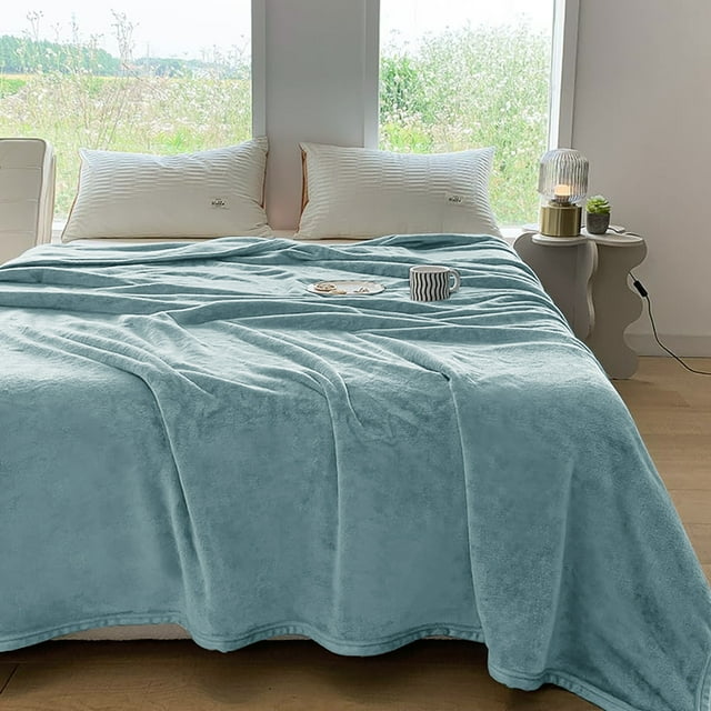 Shilucheng Fleece Blanket King, Cozy Fuzzy Throw Blankets, Soft Plush ...