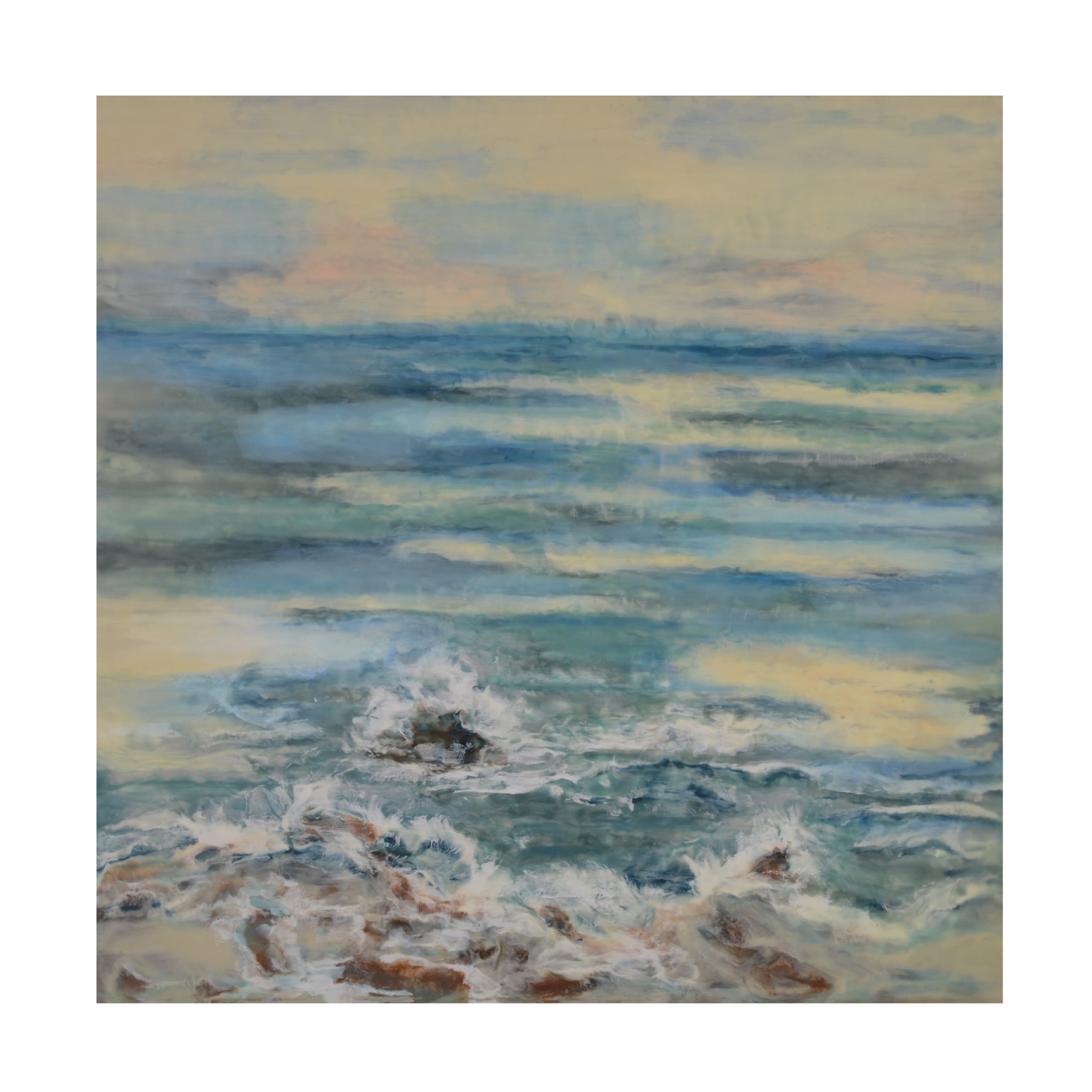 Shima Shanti 'Beyond the Restless Sea' Canvas Art - Walmart.com