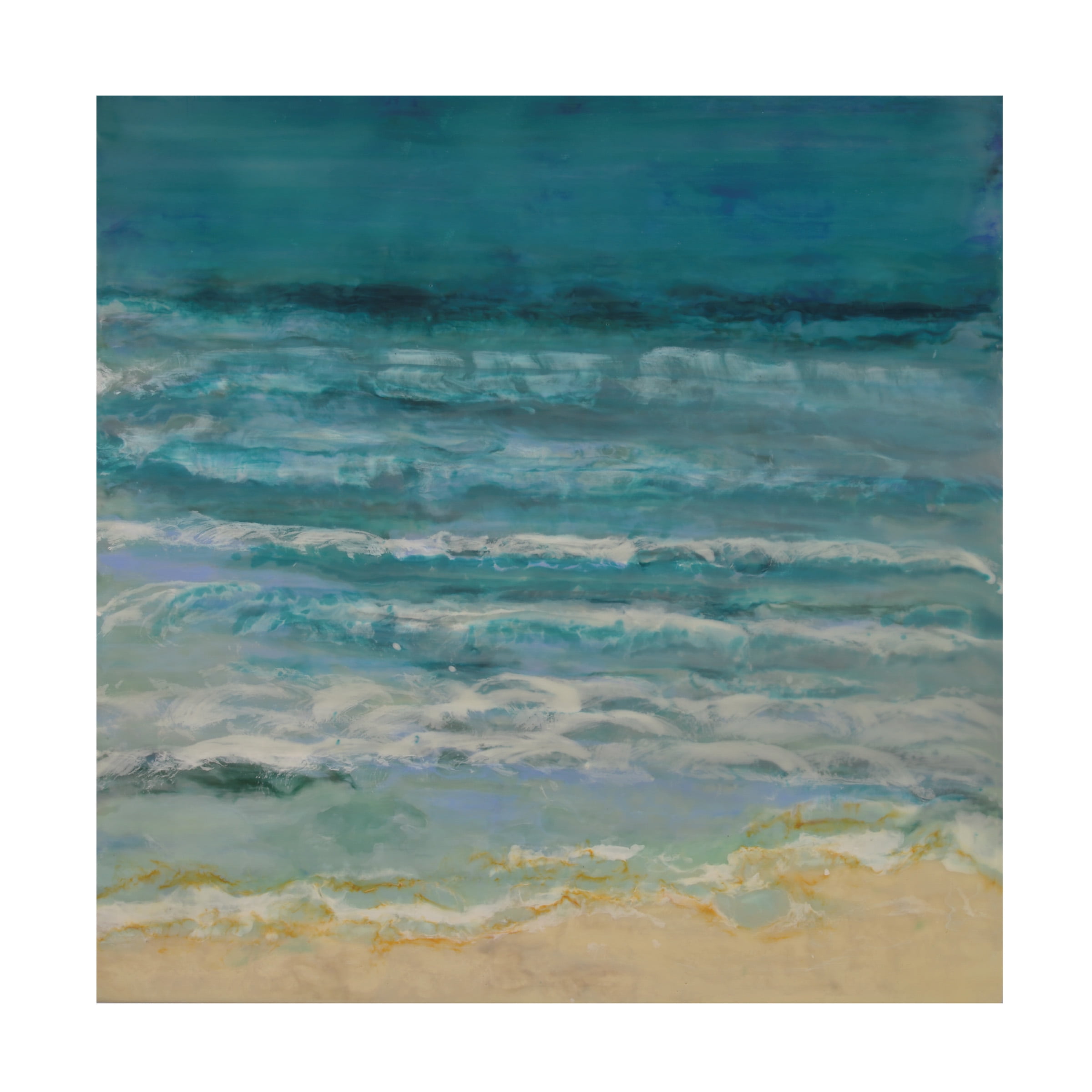 Trademark Fine Art Shima Shanti Breaking into Song Canvas Art - Waves ...