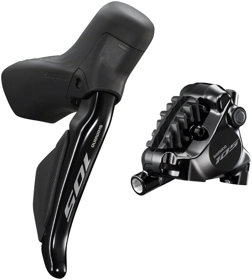 Shimano 105 ST-R7170-RE Di2 Shift/Brake Lever with BR-R7170 Hydraulic ...