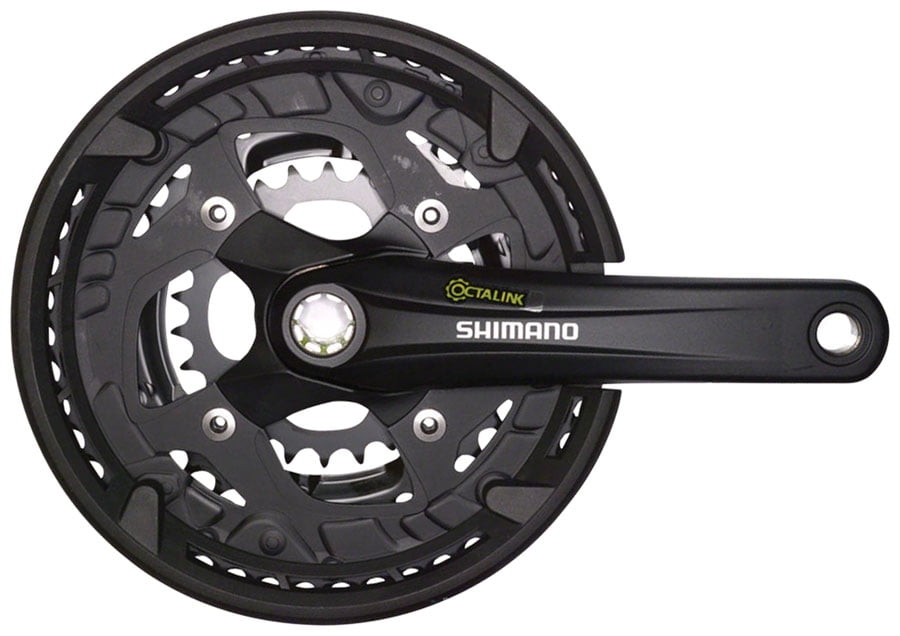 Shimano Alivio T4010 9-Speed Bike 48/36/26t 175mm Crankset Octalink ...