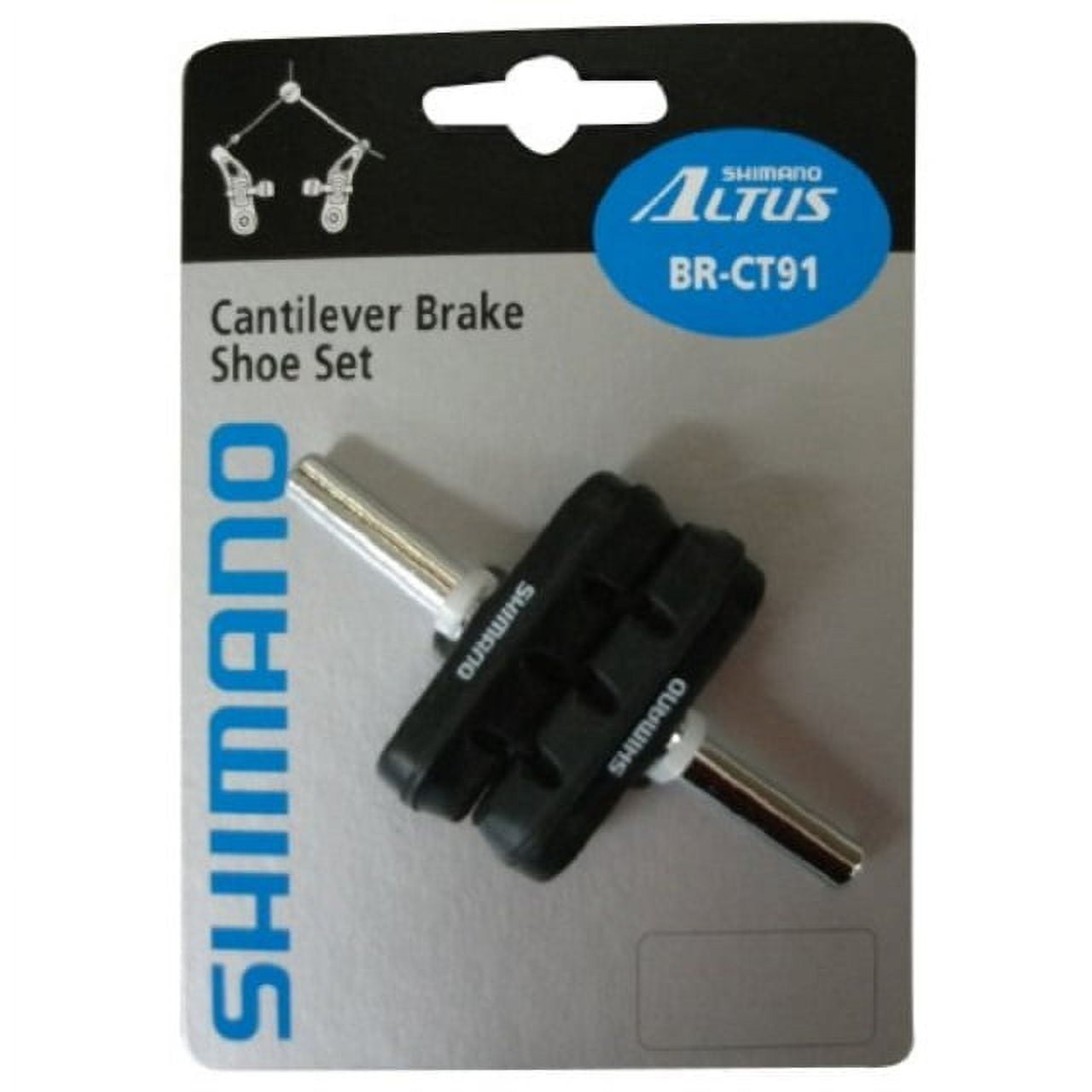 Shimano BR-CT91 Cantilever Brake Shoe Set - Walmart.com