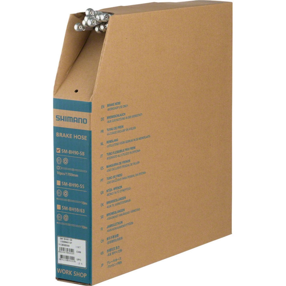 Shimano Bulk BH90-SB Hose Box of 10 x 1700mm Black for XT M785 and SLX ...