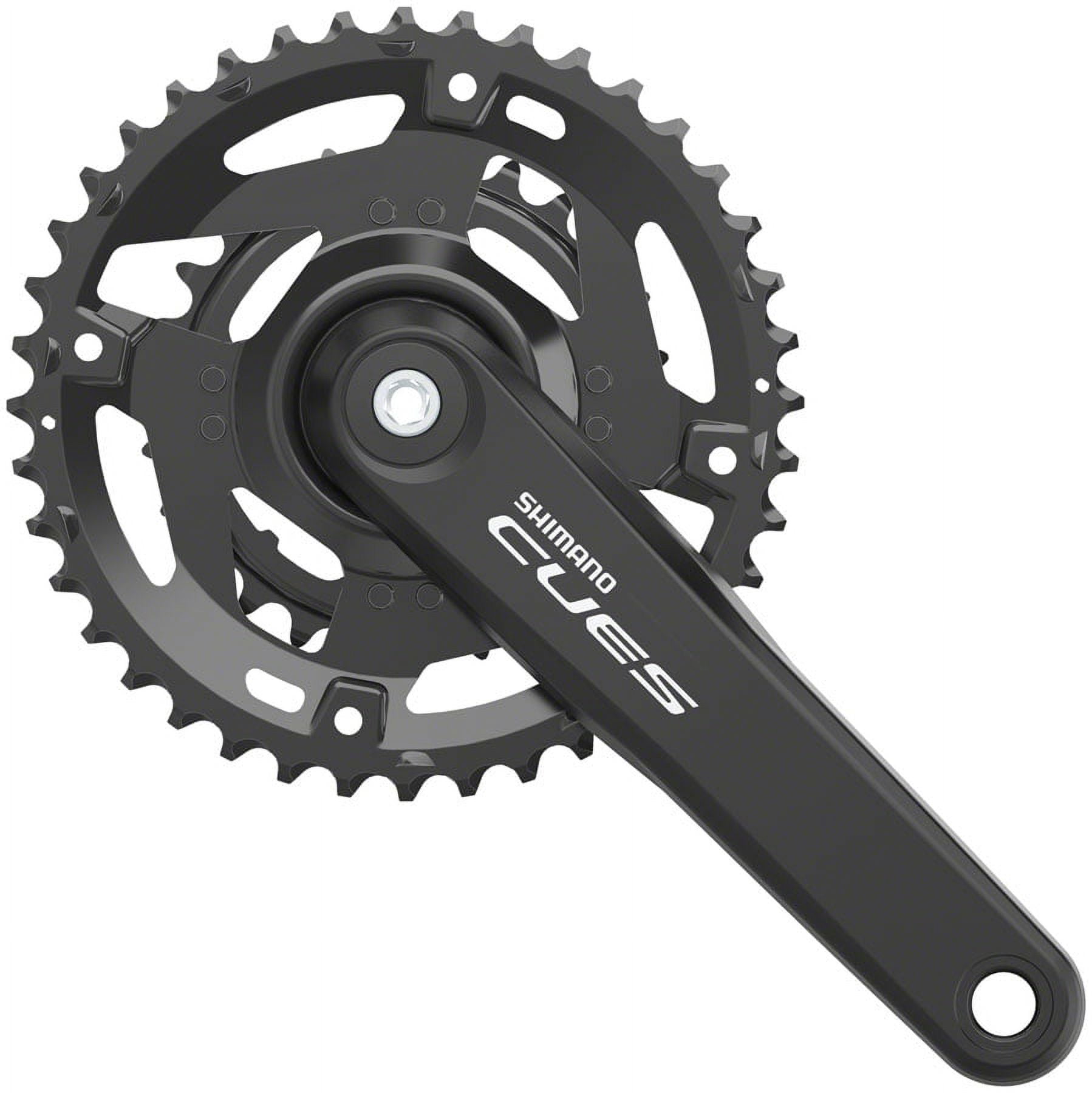 Shimano CUES FC-U4000-2 Crankset - 175mm, 9/10/11-Speed, 40/26t ...
