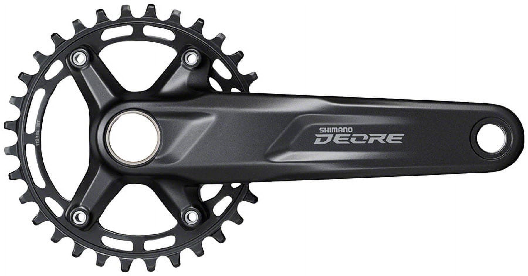 Shimano Deore FC-M5100-1 Crankset 175mm 10/11-Speed 32t 96 BCD Black - Walmart.com