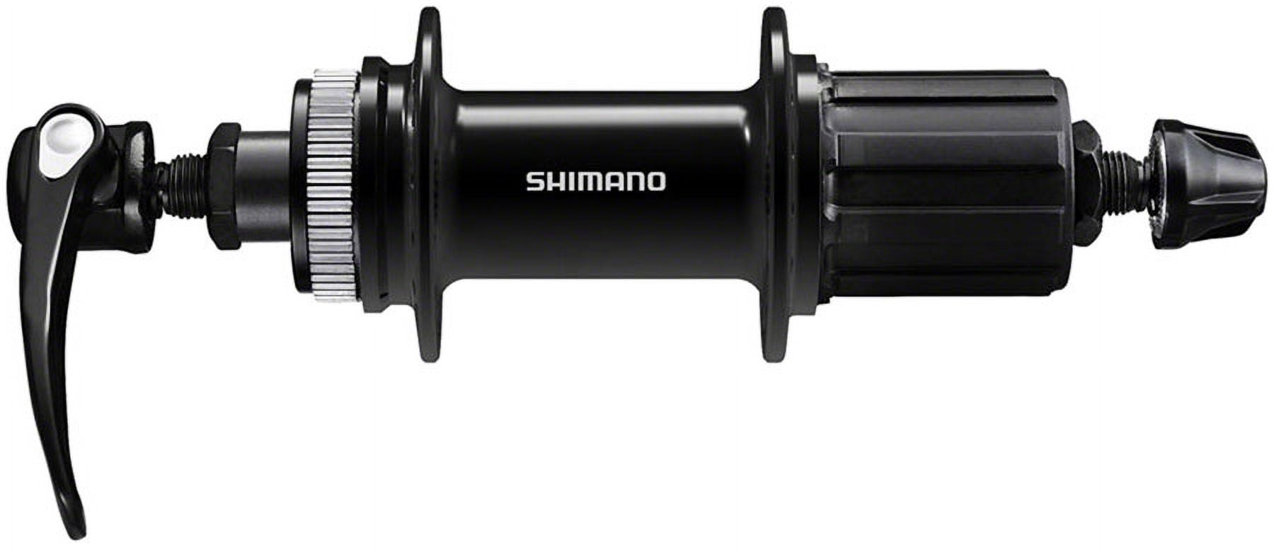 Shimano Deore FH-QC400-HM Rear Hub - QR x 135mm, Center-Lock Disc, HG10, Black, 36H - Walmart.com
