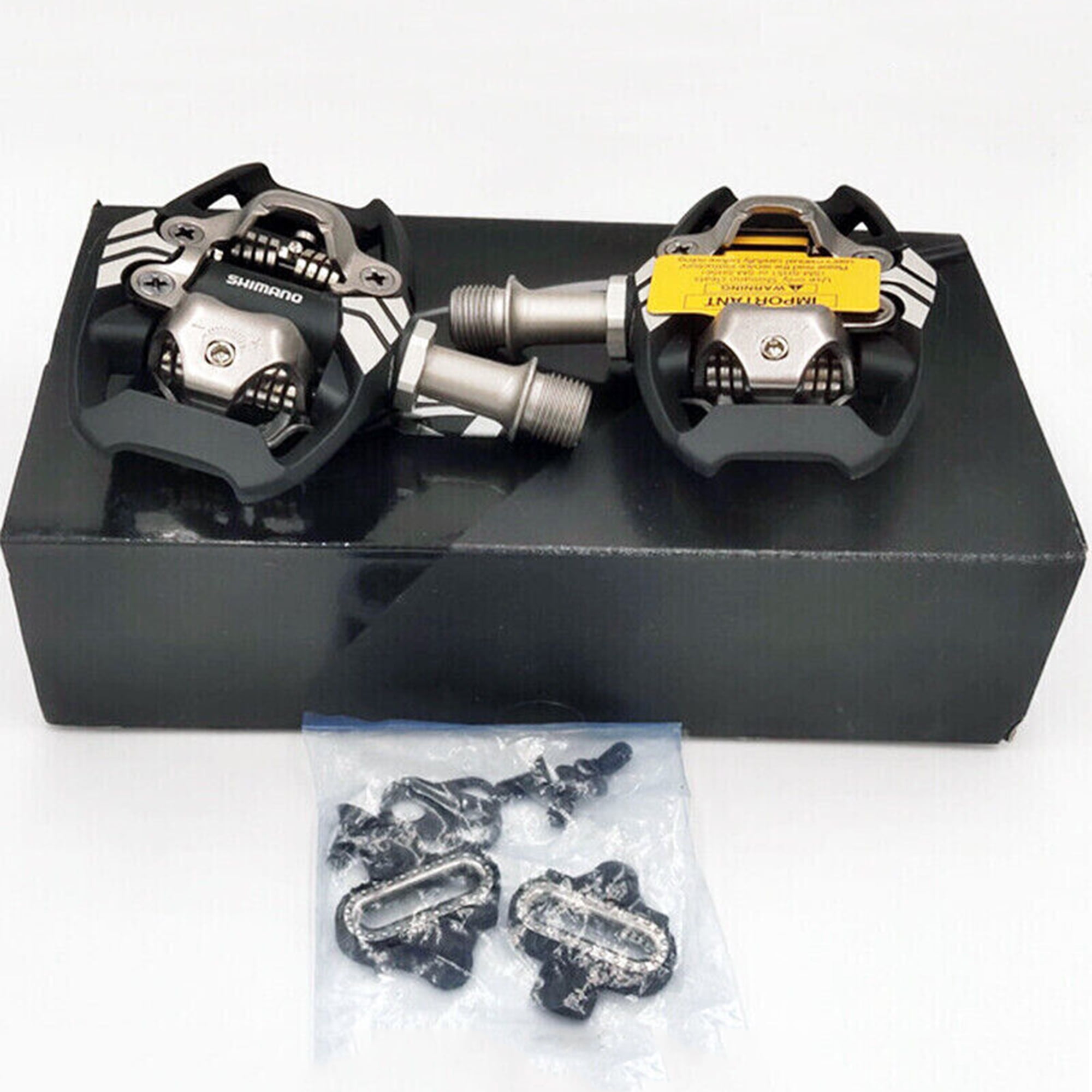 Shimano Deore XT PD-M8100/M8020 SPD MTB Bike Clipless Pedals & Cleats ...