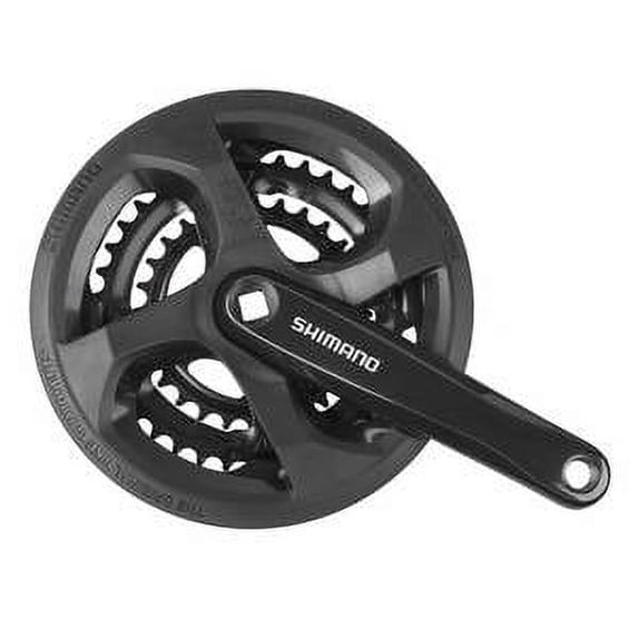 Shimano FC-TY301 6/7/8 Speed Front Chainwheel, Black - Walmart.com