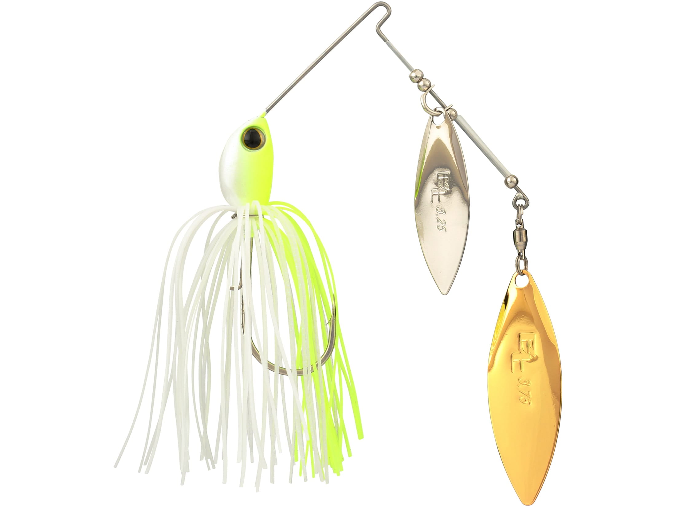 Shimano Swagy Strong DW Double Willow Spinnerbait 1/2oz Chartreuse ...