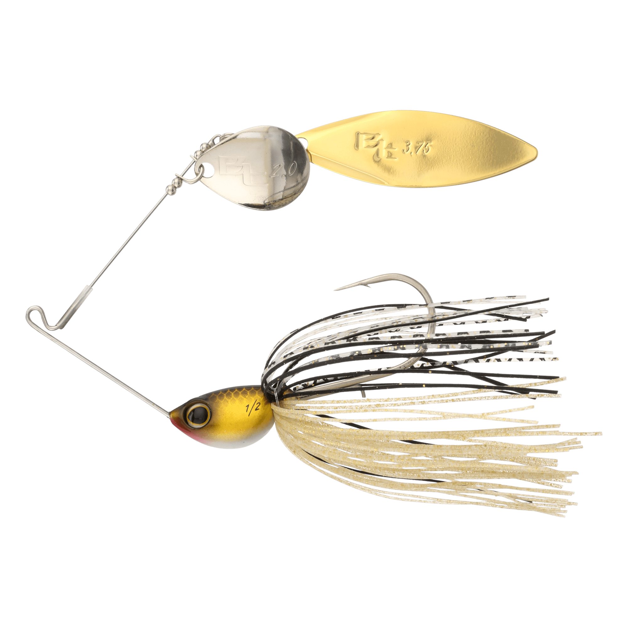 Shimano Fishing SWAGY TW 3/8OZ BLKGLD Spinnerbait [SWAGTW38BG ...
