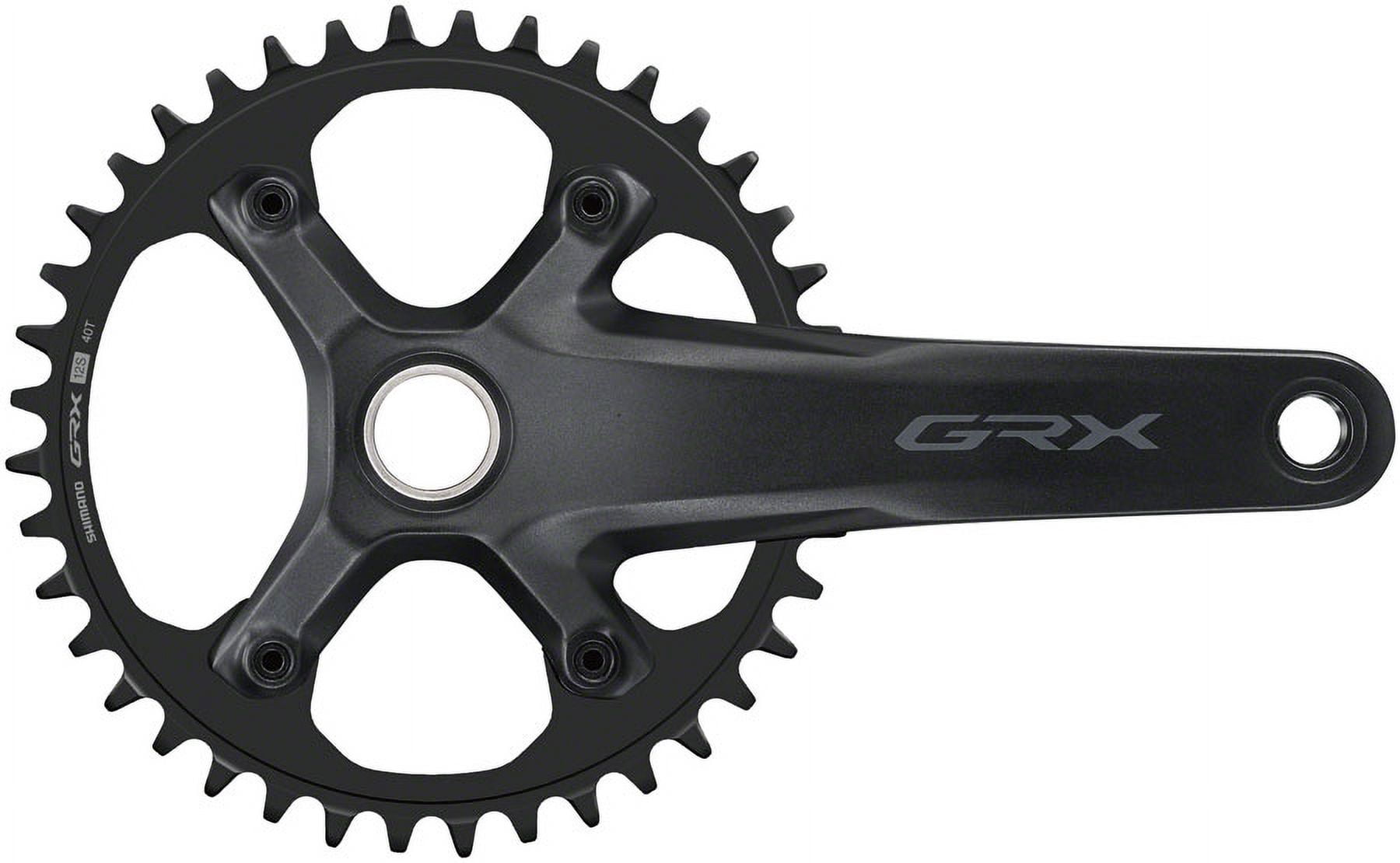 Shimano GRX FC-RX610-1 Crankset, 170mm, 12-Speed, 40t, 110 BCD ...