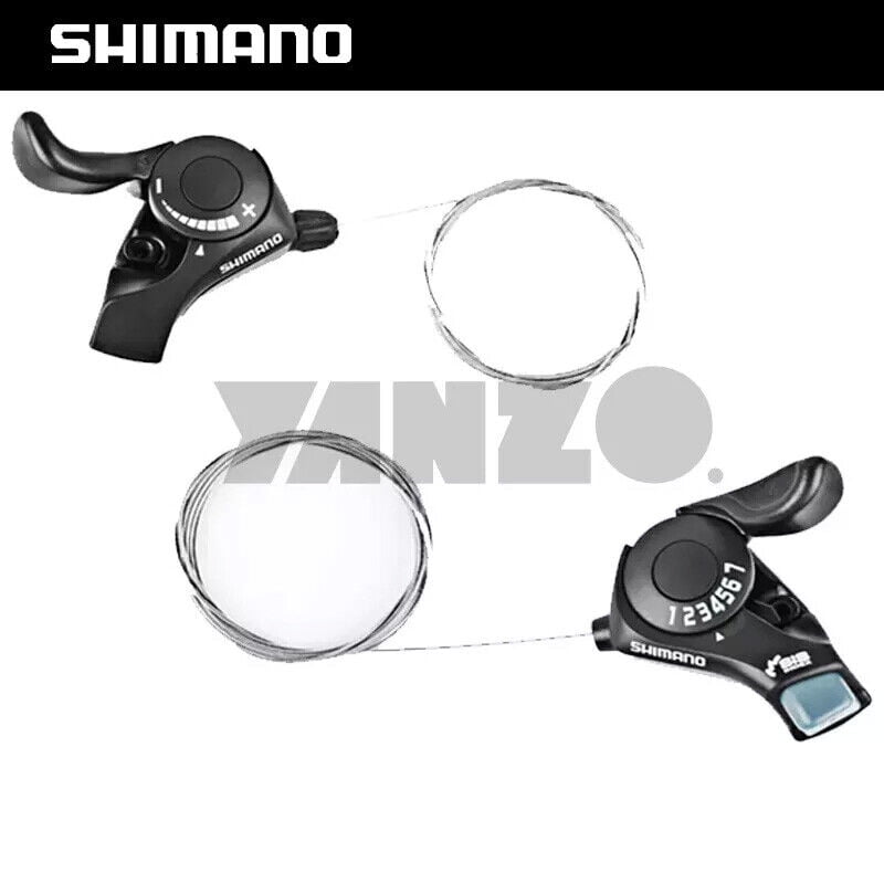 Shimano SL-TX30 3/6/7/18/21 Gear Shift Lever Set Speed MTB Mountain ...