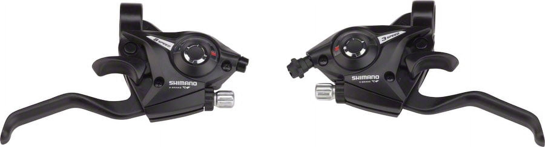 Shimano ST-EF51 Thumb Shifter Brake Set includes Brake Cables Shift ...