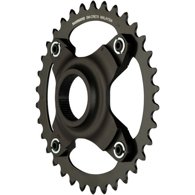Shimano STEPS SM-CRE70-B Chainring without Chainguide, 53mm Boost ...