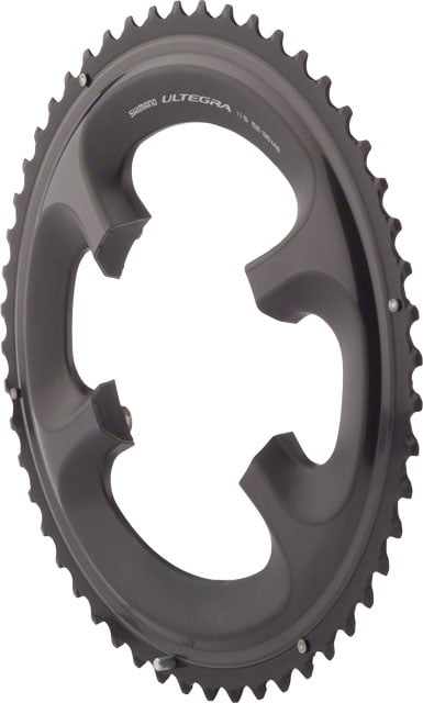 Shimano Ultegra 6800 11-Speed Chainring - Tooth Count: 52 Chainring BCD: 110 Shimano Asymmetric ...