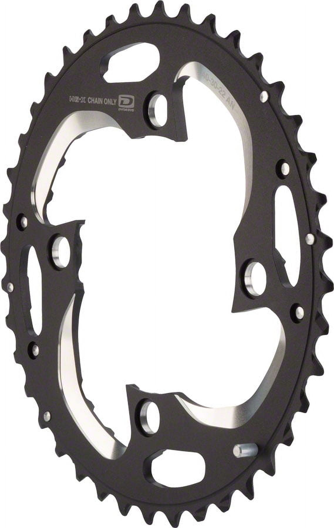 Shimano XT M782 10-Speed Chainring - Black Tooth Count: 40 Chainring ...