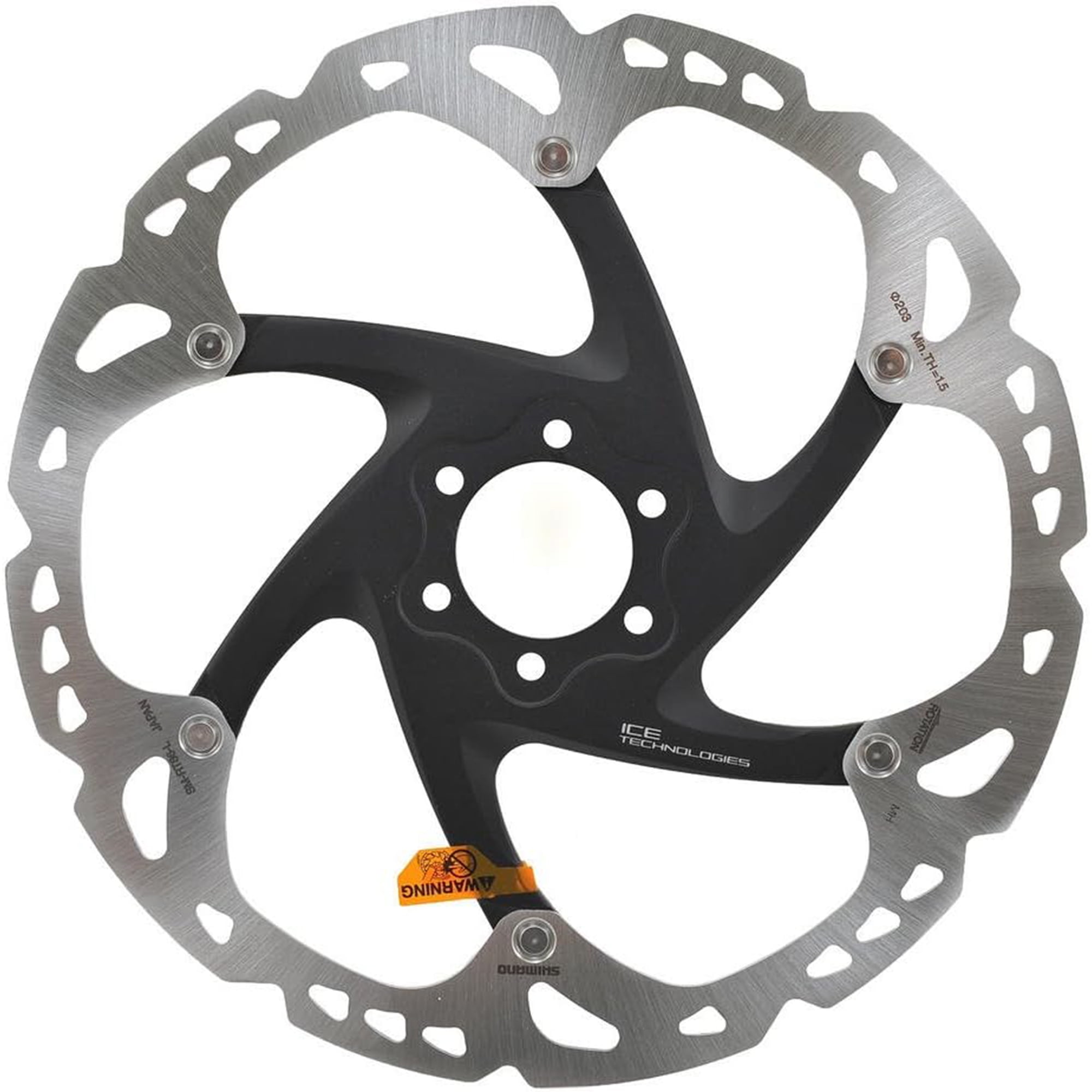 Shimano XT SM-RT86 Rotor - 6-Bolt One Color, 160mm - Walmart.com