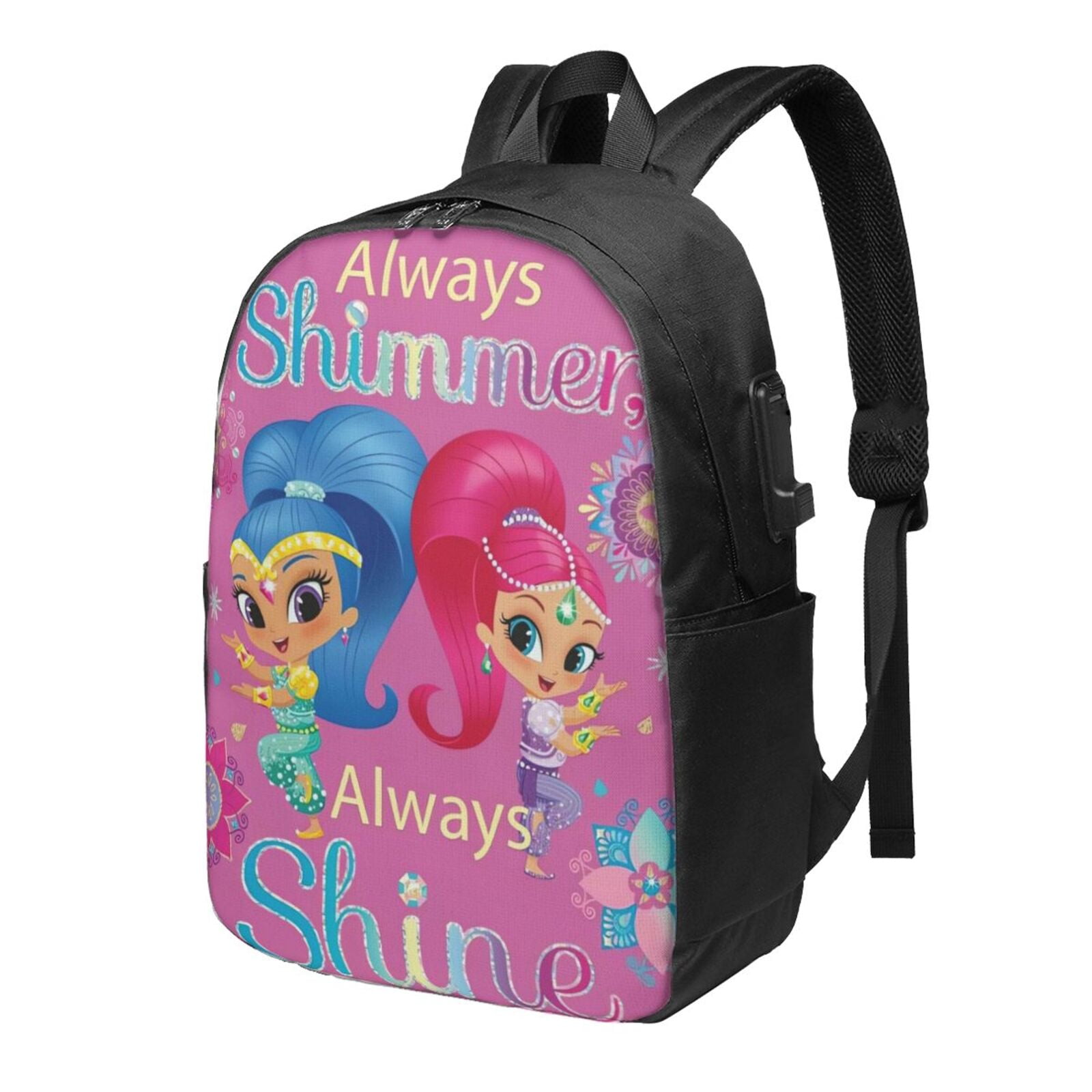 Shimmer And Shine Backpack For Men Women Teen , Water Resistant Casual ...