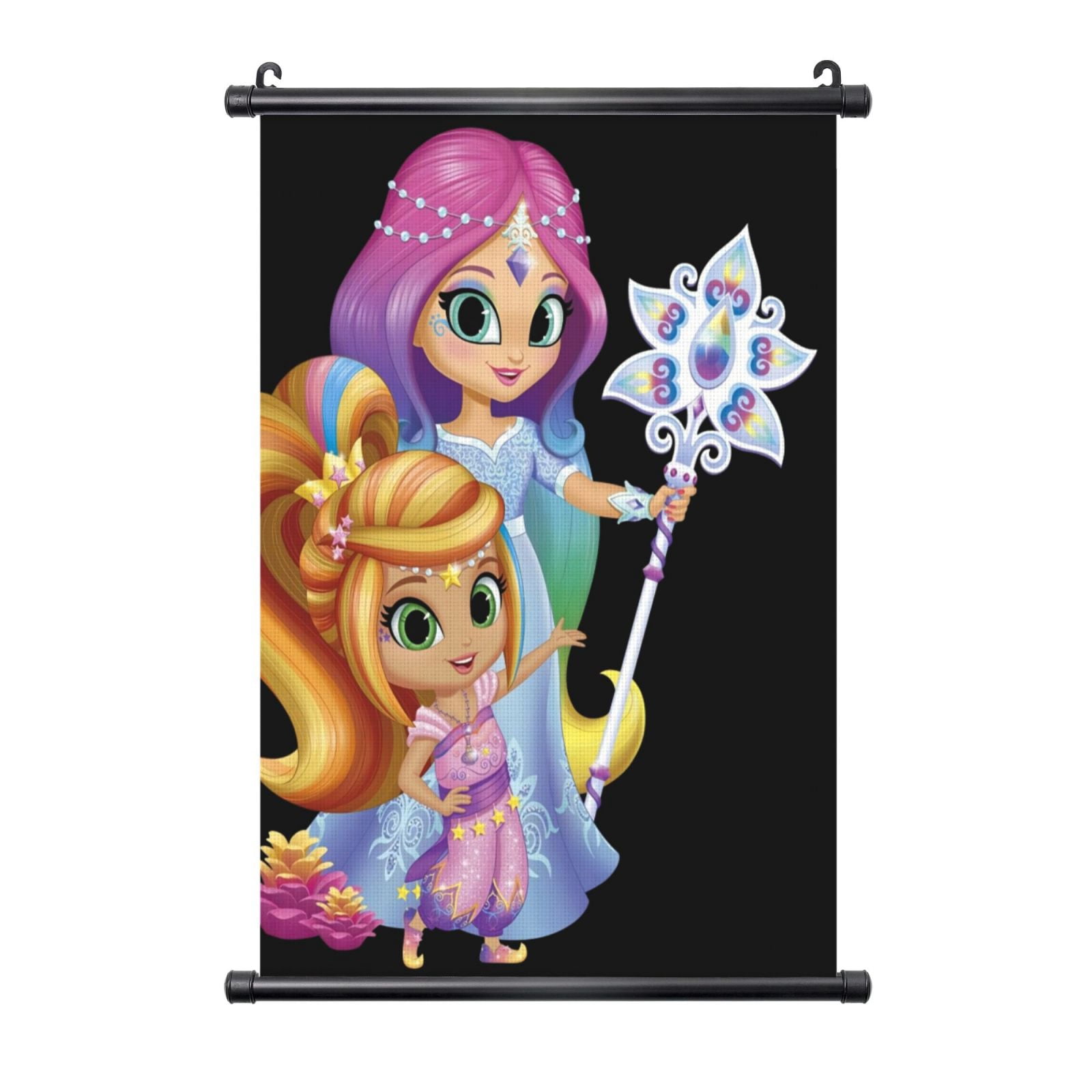 Shimmer And Shine Poster Aesthetic Canvas PVC Shaft Wall Art Hanging ...
