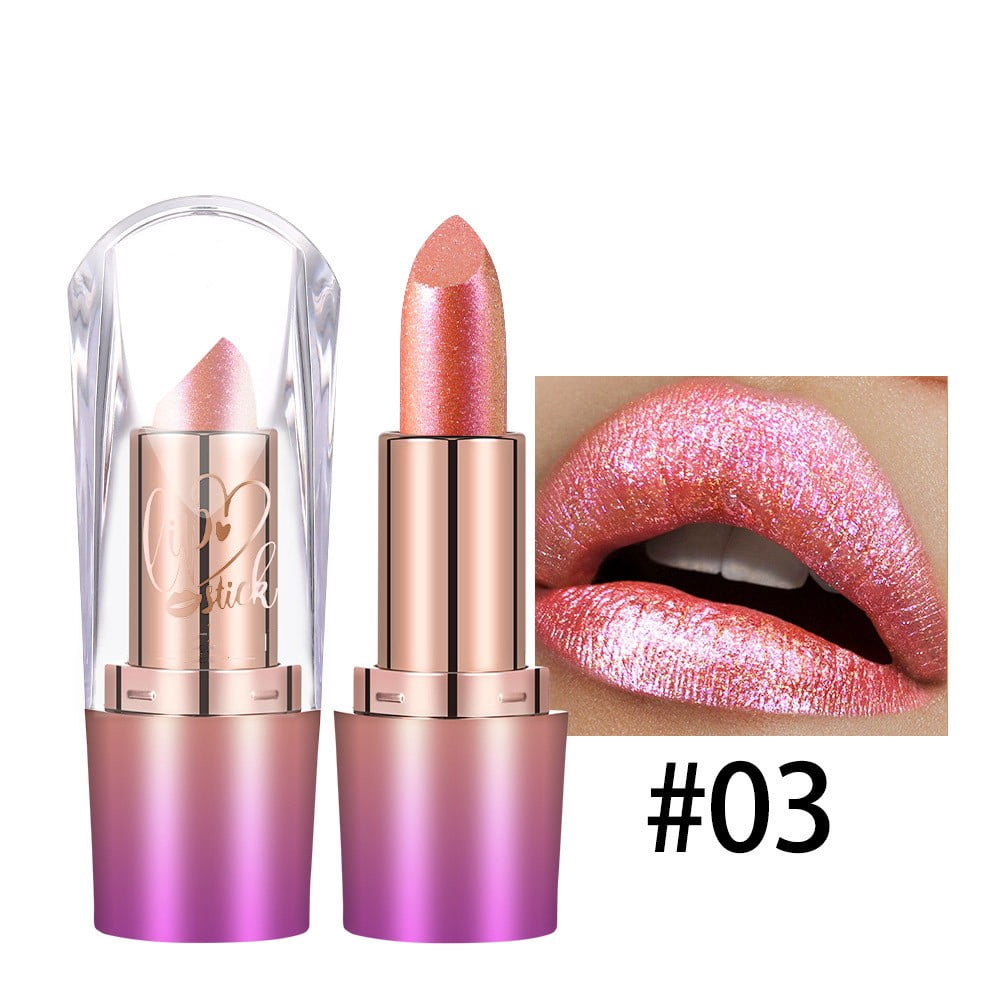 Shimmer Gold Pearl Lip Stick Starlight High-Gloss Finish Sparkling ...