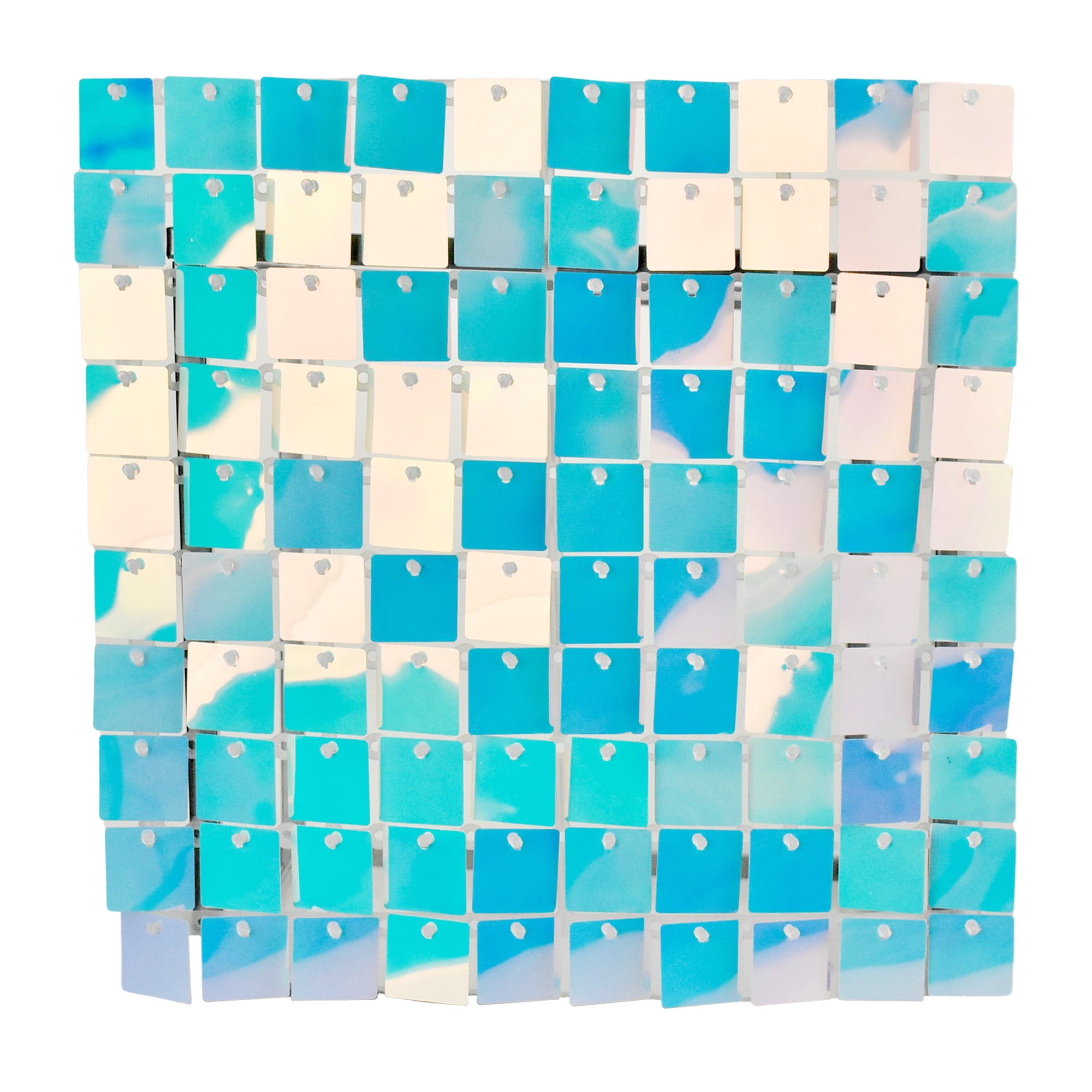 Shimmer Sequin Backdrop Wall Panel, 12-inch, Iridescent - Walmart.com