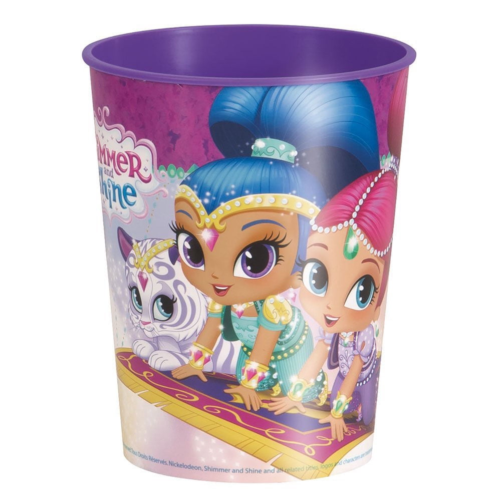 Shimmer & Shine 16Oz Plastic Cup - Walmart.com