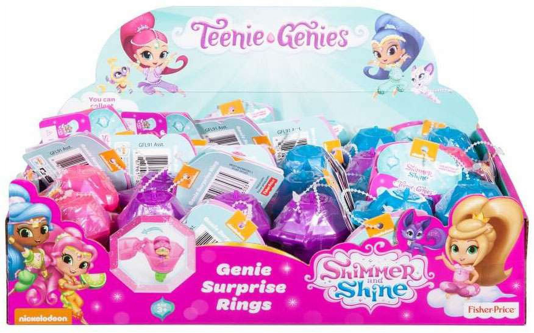 Shimmer & Shine Genie Surprise Ring Mystery Box (24 Packs) - Walmart.com