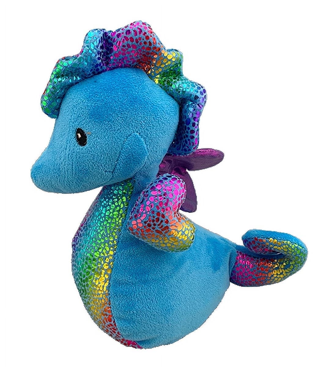 Shimmer The Seahorse Stuffed Animal, 8-Inch Oceanic Softness & Cuddly ...