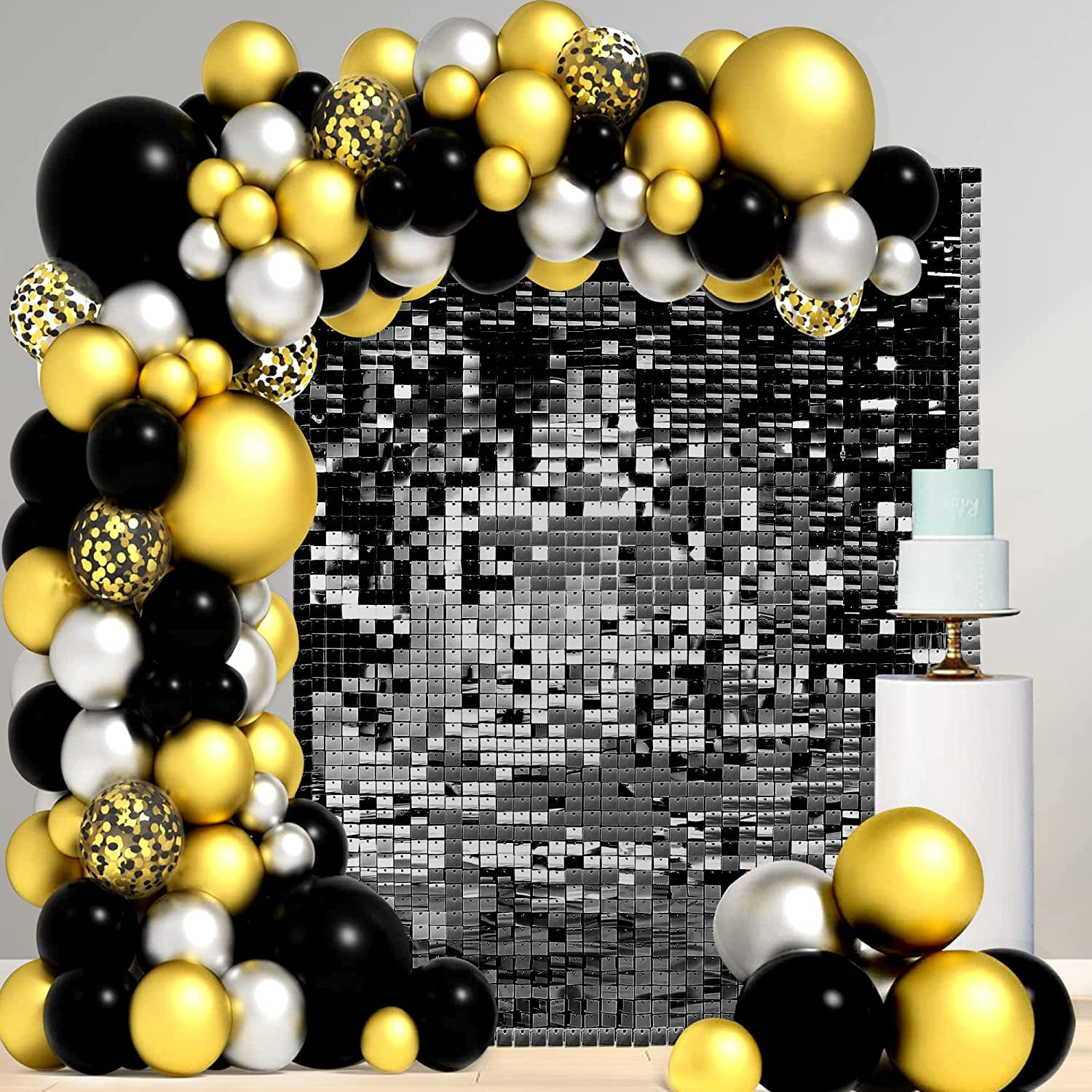 Shimmer Wall Backdrop Shimmer Wall Panels for Halloween- 24 Panels ...